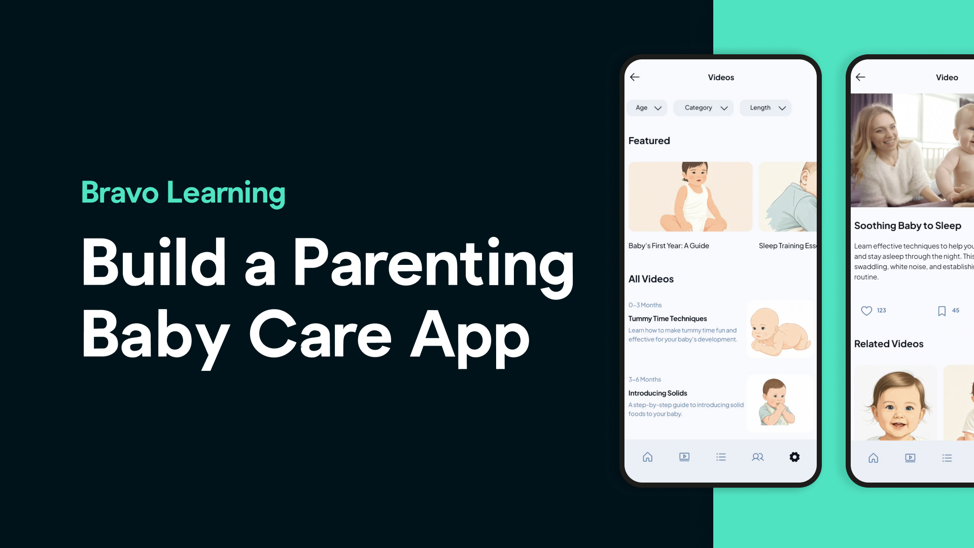 How to Build a Baby Care & Parenting Mobile App Without Code Using Bravo Studio